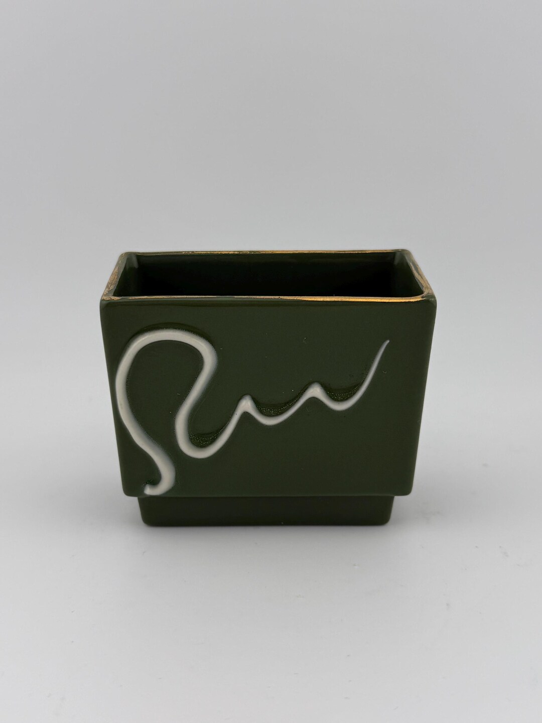 Vintage Rectangular Container - Etsy