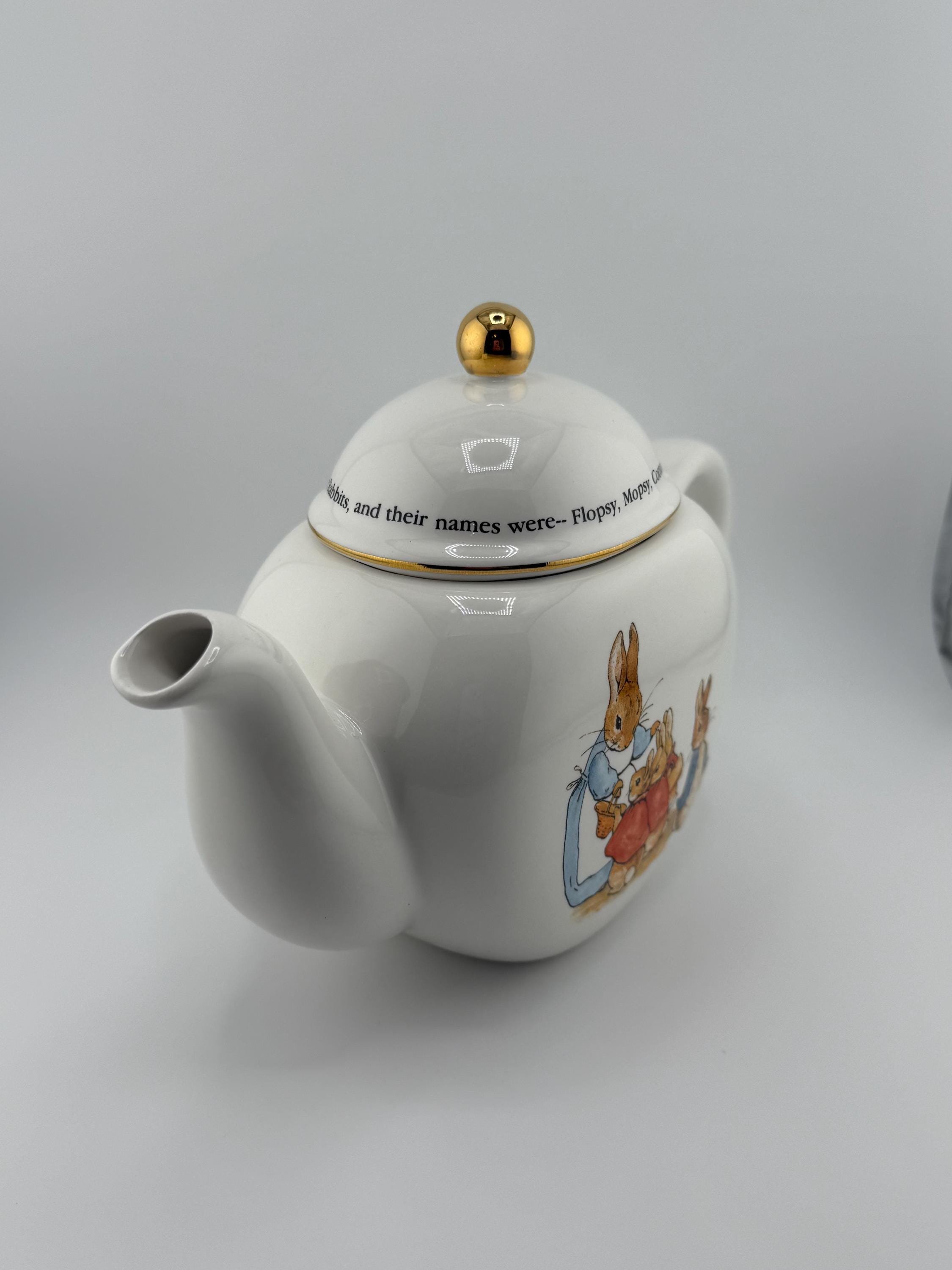 Beatrix Potter Peter Rabbit Teapot - Etsy