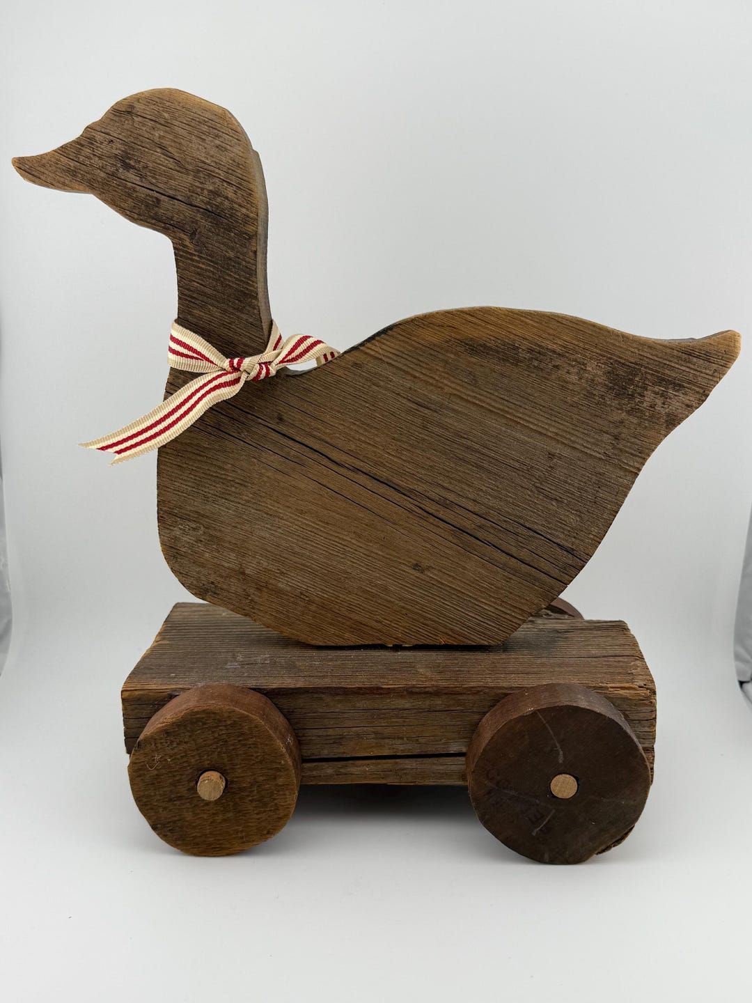 Vintage Duck Pull Toy Decor - Etsy