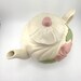 Vintage American Bisque Pottery Teapot - Etsy