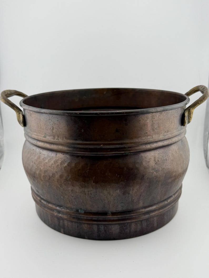 Solid Copper Planter/pot - Etsy
