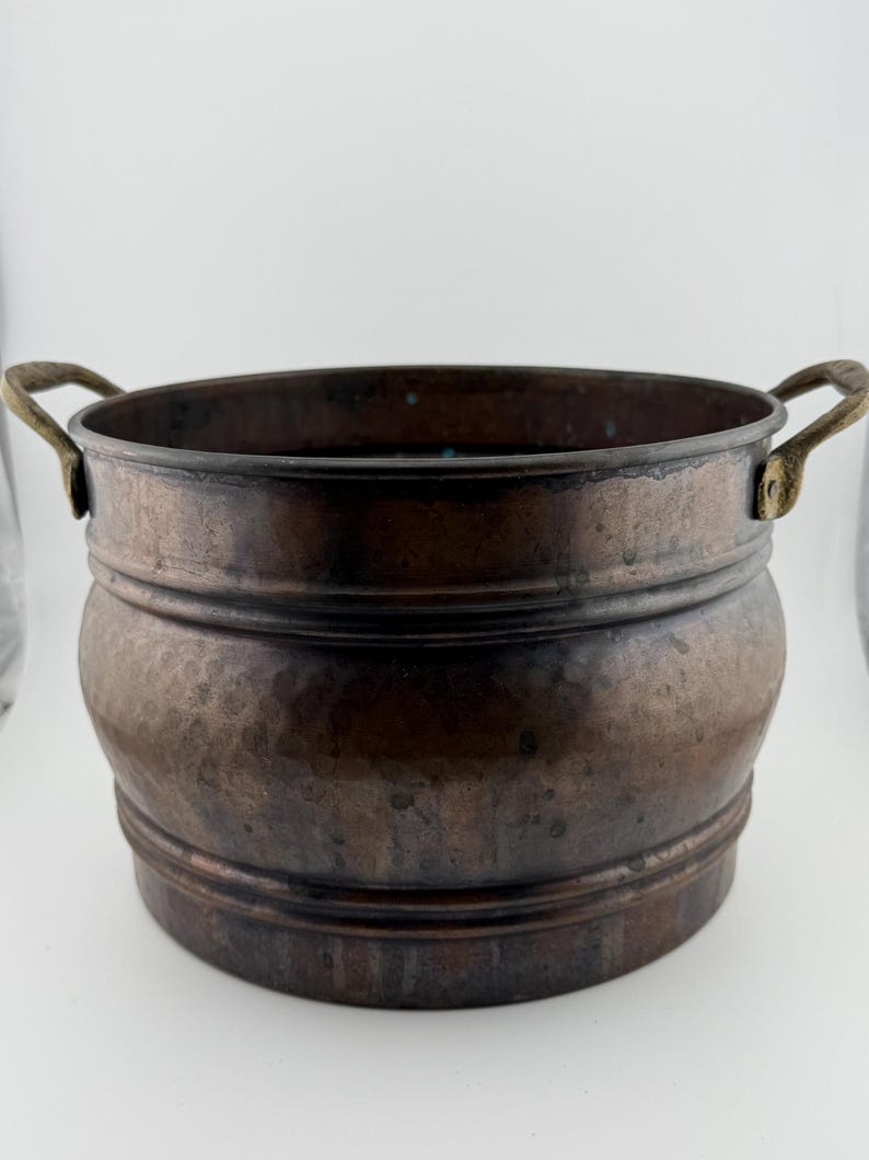 Solid Copper Planter/pot - Etsy