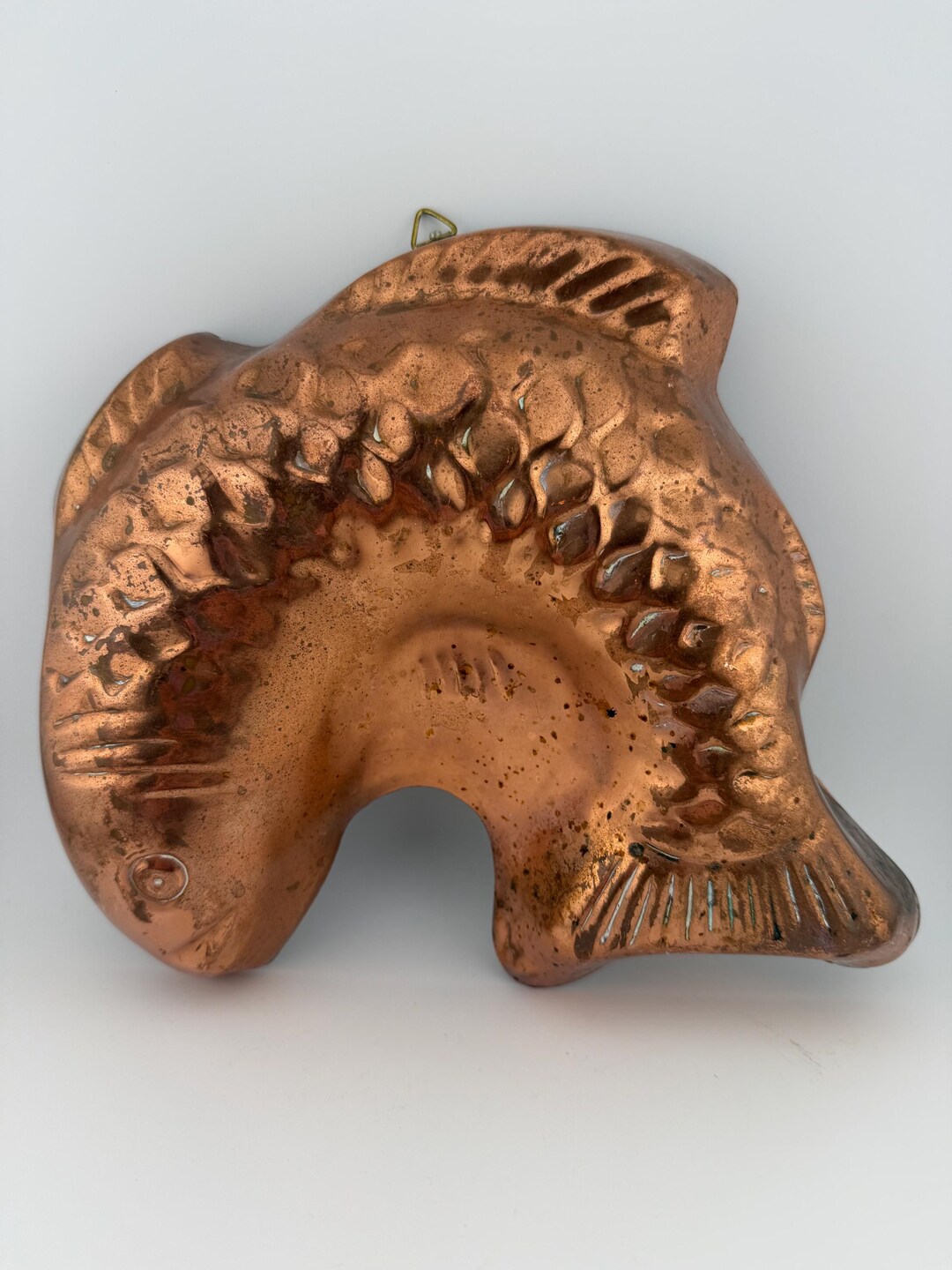 Vintage Copper Fish Mold - Etsy