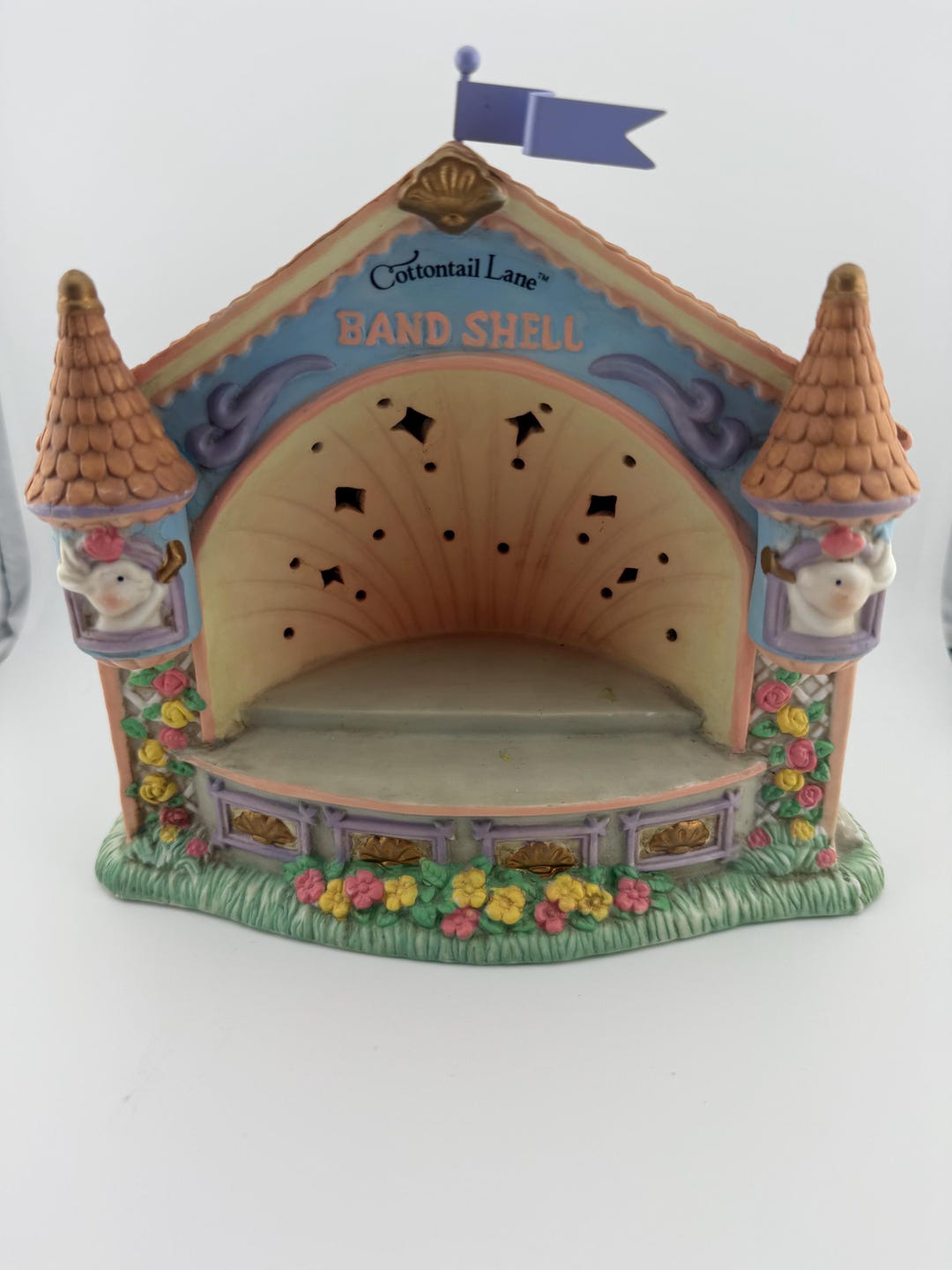 Cottontail Lane Band Shell Lighted Village - Etsy
