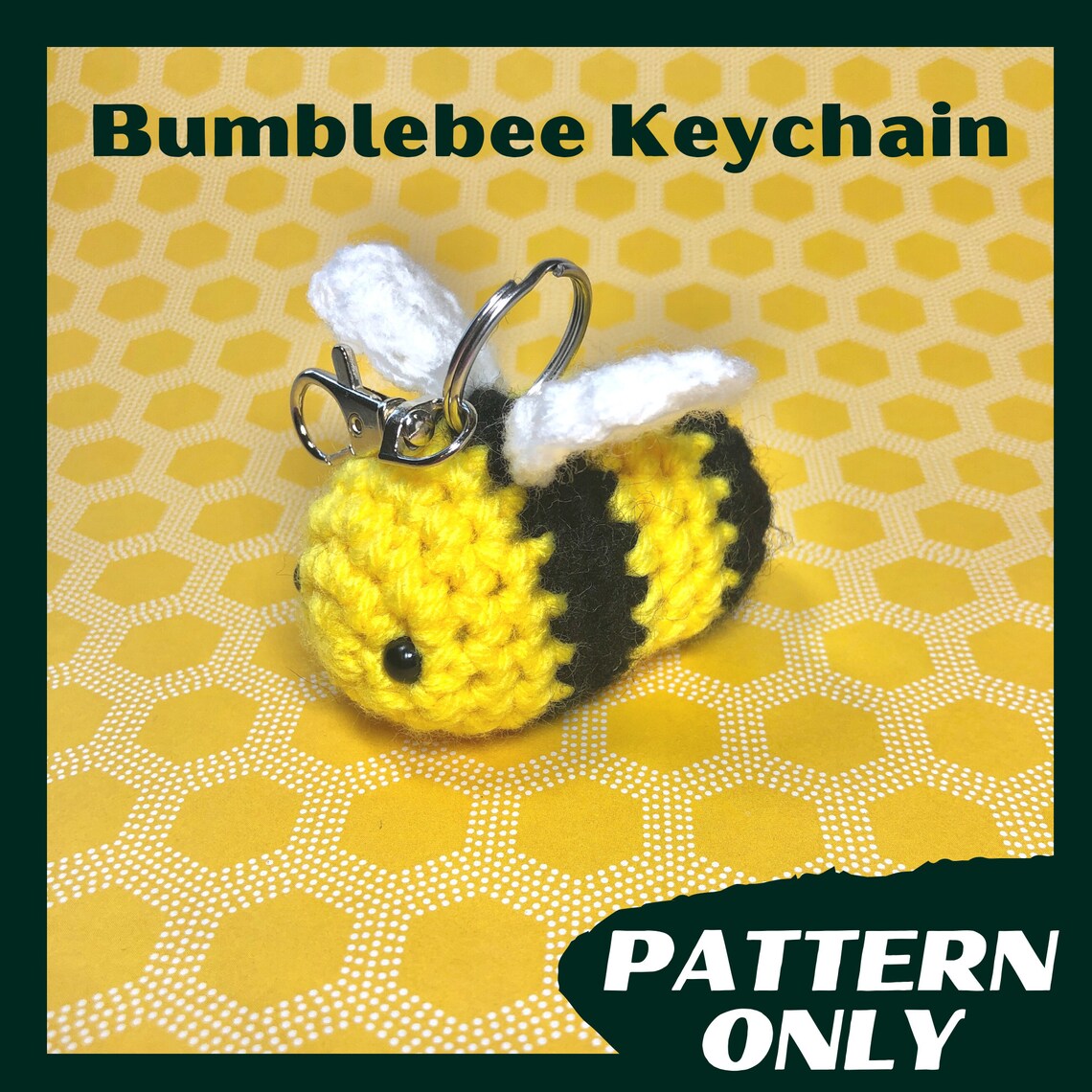 Bumblebee Amigurumi Crochet Pattern by Pipers Crochet DIY | Etsy