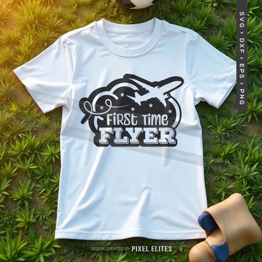 First Time Flyer Svg Cut File, First Plane Ride, First Timer Svg, My ...
