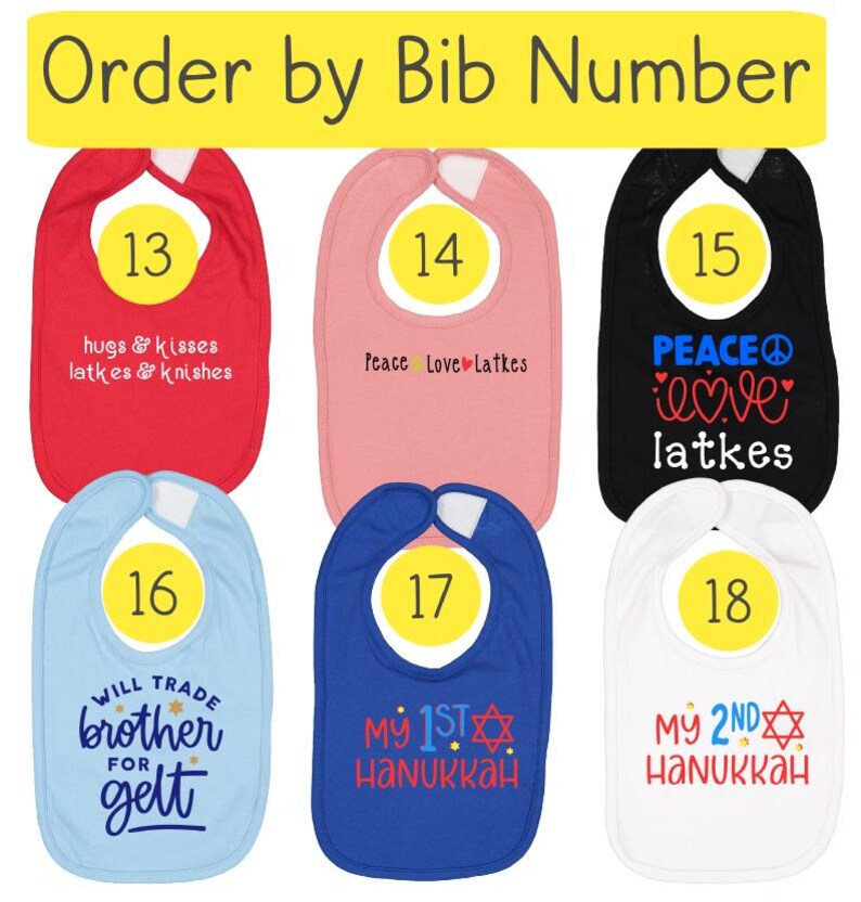Jewish Baby Bib: Funny Yiddish Sayings, Judaica Hebrew Gift - Etsy