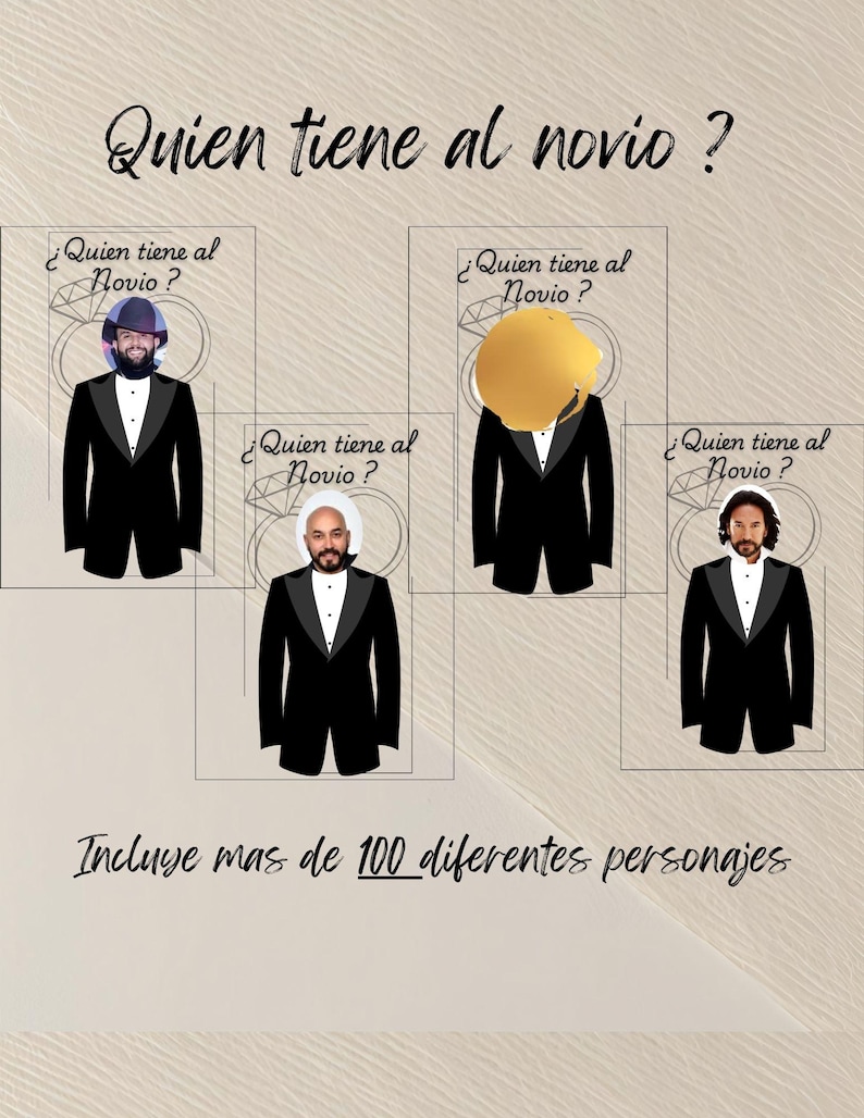 Quien Tiene Al Novio? Plantilla, Scratch Off, Despedida De Soltera ...