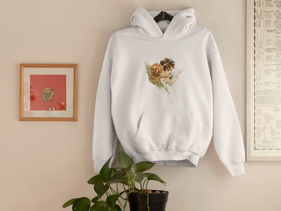 Sudadera con capucha de ángel sudadera con capucha de - Etsy España
