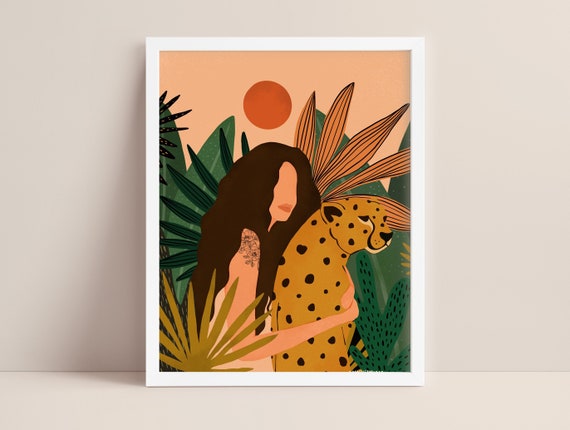 Jungle Woman Art