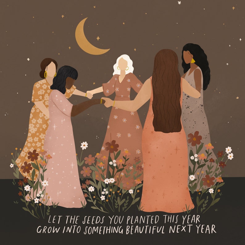 Let the Seeds Grow Self Love Art Digital Art Yoga - Etsy