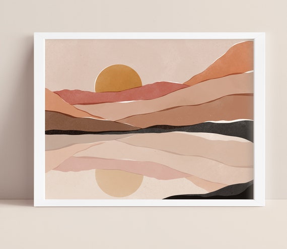 Desert Abstract Painting