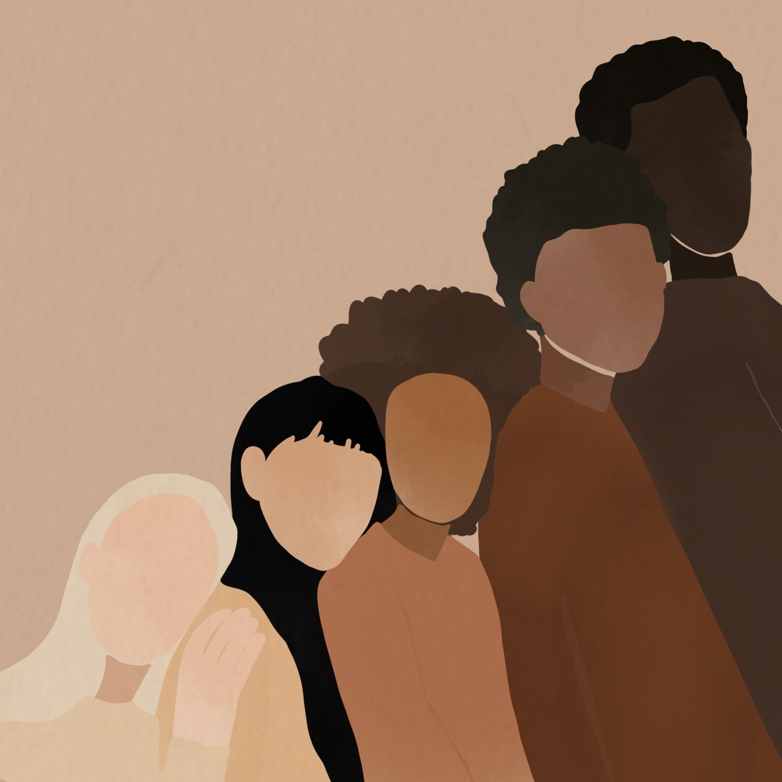 Solidarity Art Print Diversity Home Decor Wall Art | Etsy