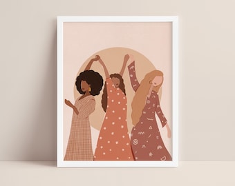 Stay Rooted Goddess Grounded Art Digital Art Spiritual Portrait Cosmic ...