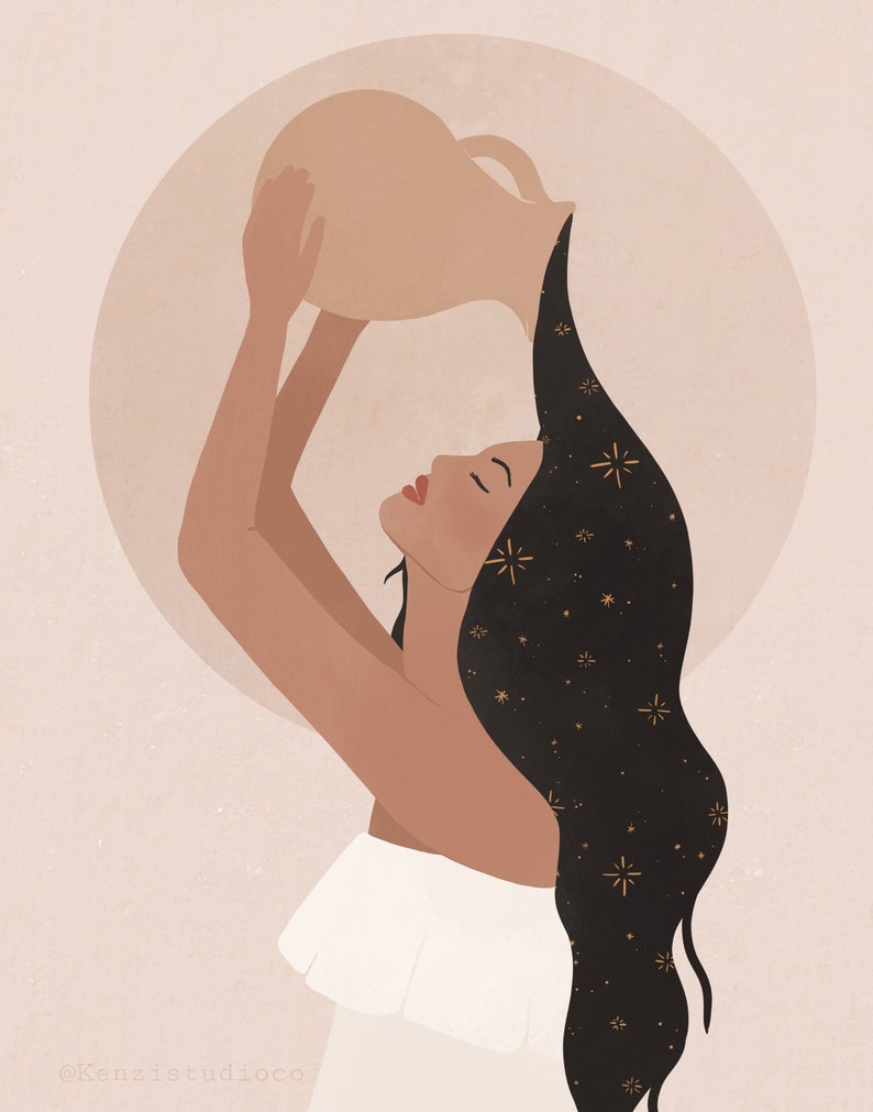 Pour Into Yourself Art Print Diversity Art Home Decor - Etsy