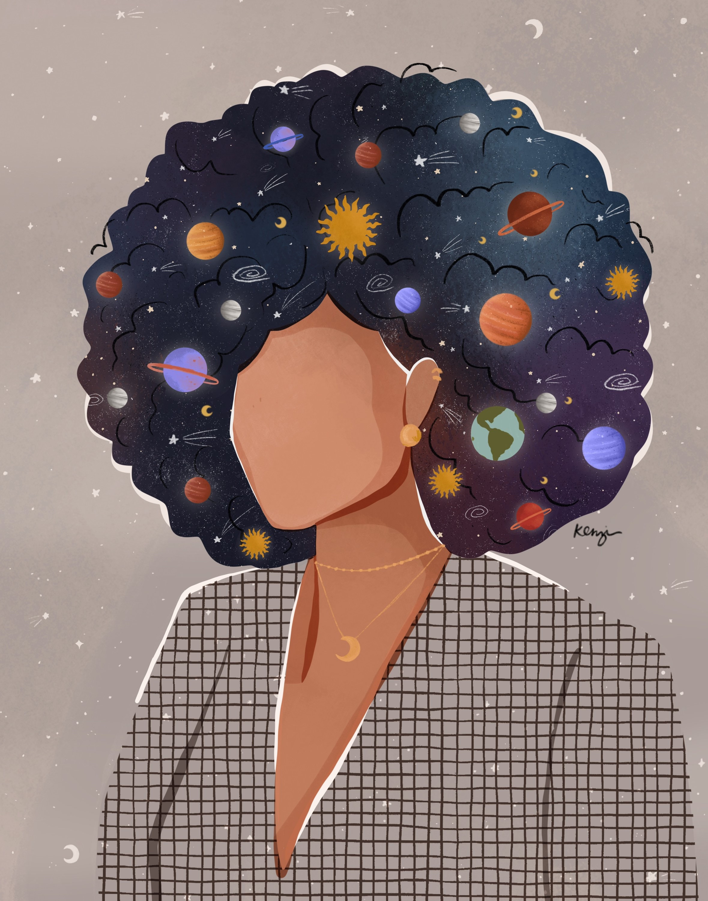 Afro Drawing Tumblr