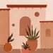 Moroccan Desert Art Print: Abstract Boho Home Decor - Etsy