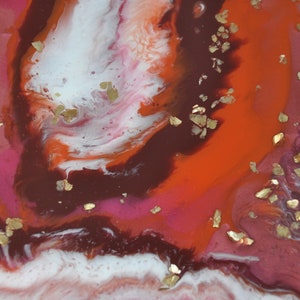 Lava Lakes Resin Art Tray - Etsy