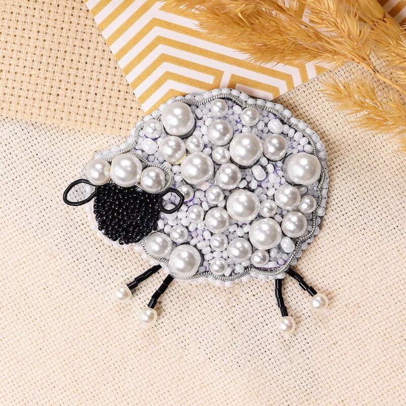 Sheep Brooch - Etsy