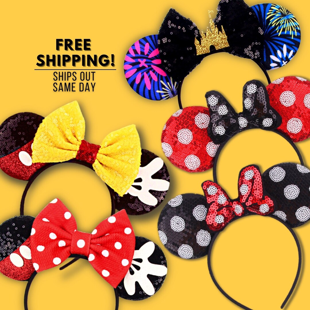 Classic Minnie Mickey Mouse Ears, Character Ears, Magic, Mickey Ears ...