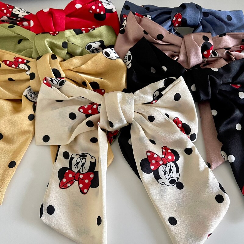 Minnie Mouse Bow - Etsy