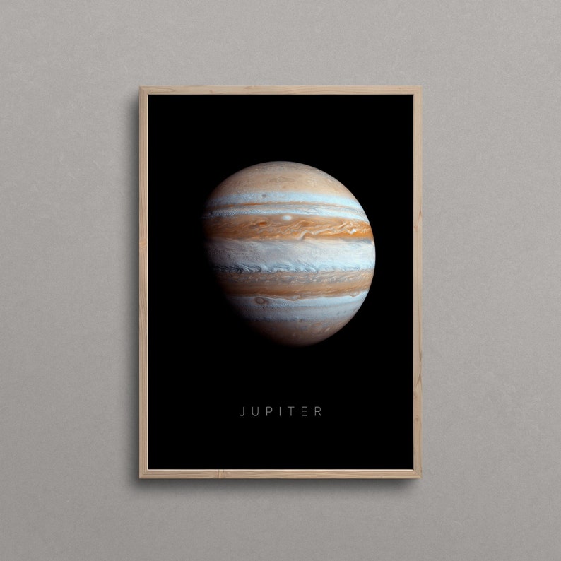 Jupiter Print, Jupiter Printable, Jupiter Poster, Jupiter Wallart ...