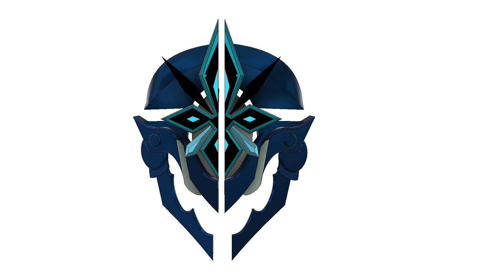 Captain Capitano's Mask/helm [3D PRINT FILES] - Etsy