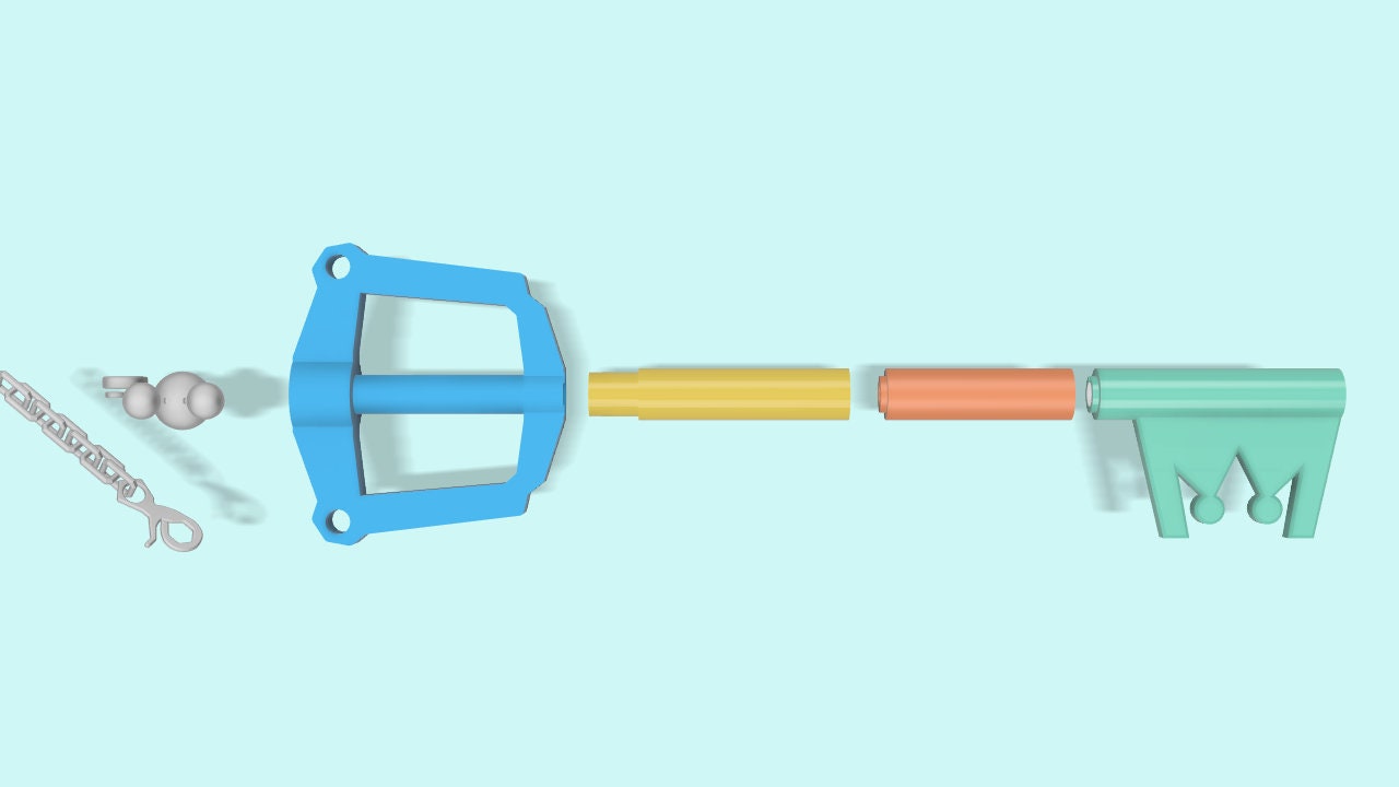 Keyblade [3D PRINT FILE] - Etsy