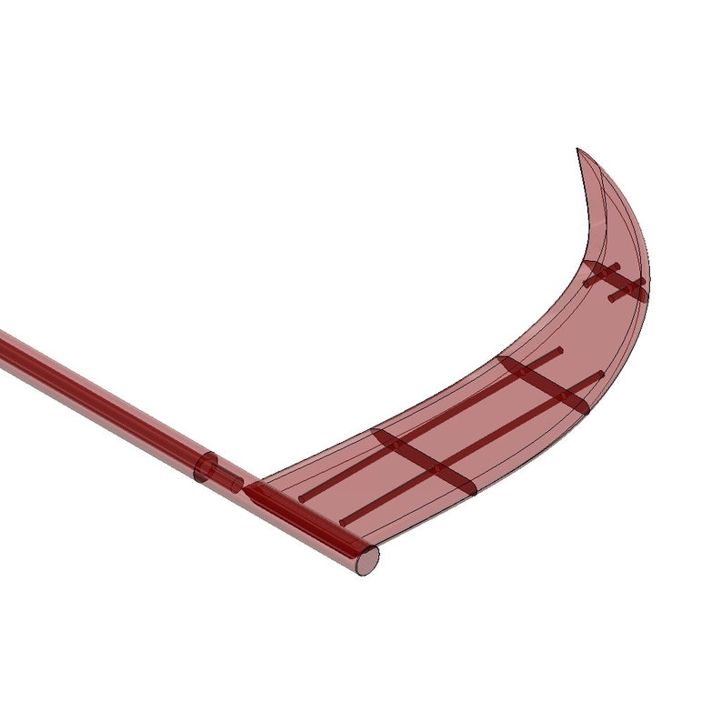 Blood Scythe Prop - Power Cosplay Prop 3D Model - [3D PRINT FILES] - Etsy