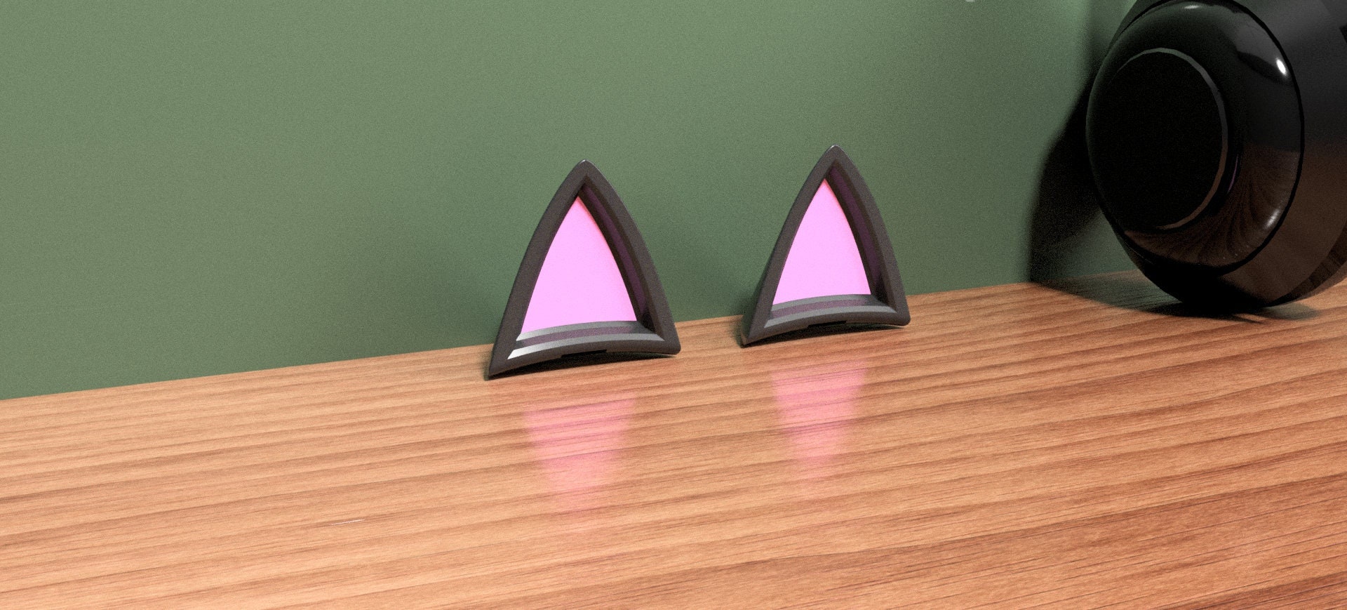 Cat Ears for Gaming Headphones 3D PRINT FILES SVG - Etsy