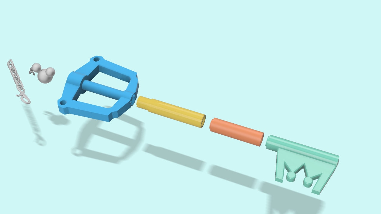 Keyblade [3D PRINT FILE] - Etsy