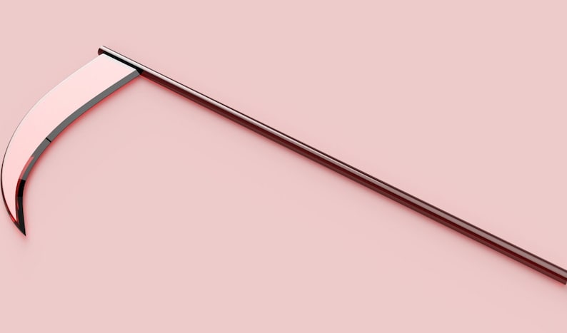 Blood Scythe Prop - Power Cosplay Prop 3D Model - [3D PRINT FILES] - Etsy