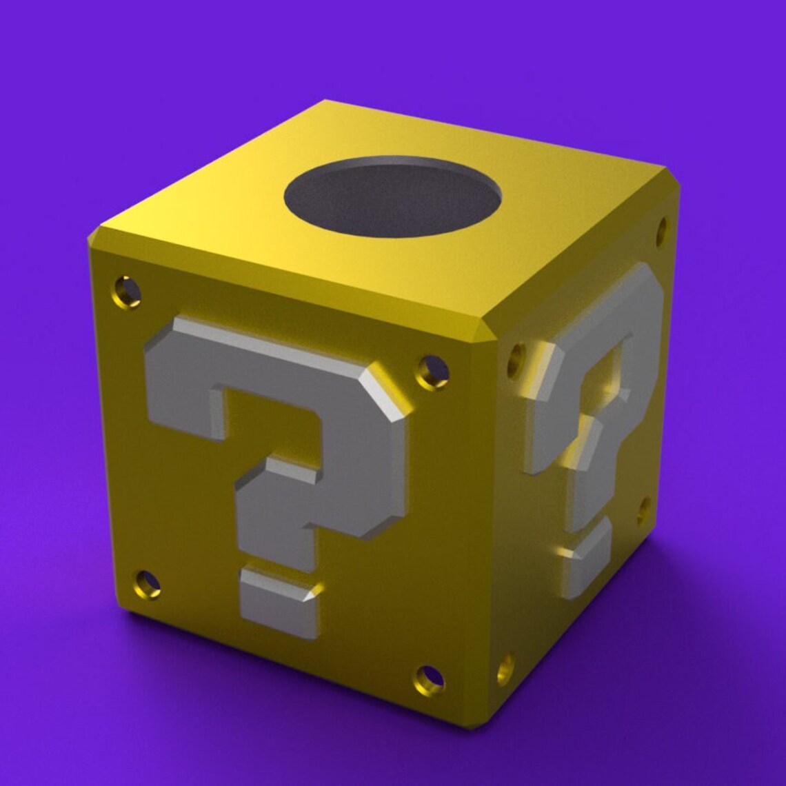 Mystery Box Block Prop Tissue Box Decoration 3D PRINT FILES - Etsy