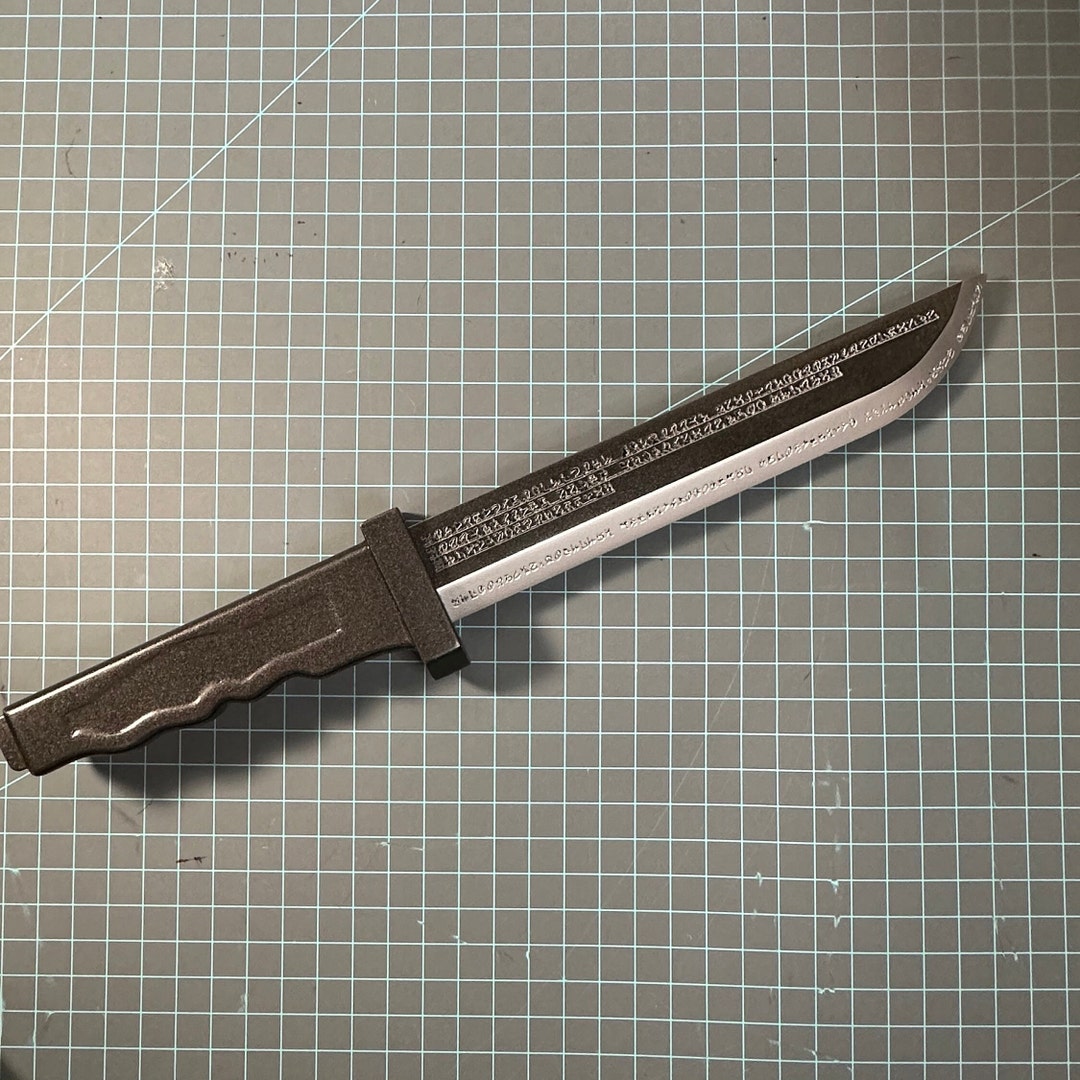Hestia Blade Danmachi Bell Cranel Dagger RAW 3D PRINTED KIT - Etsy