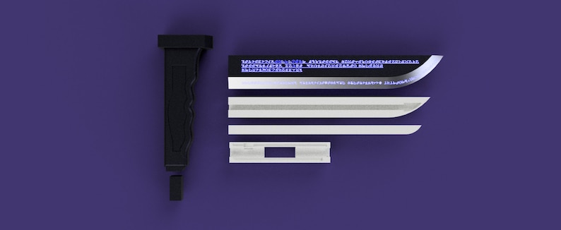 Hestia Blade Danmachi Bell Cranel Dagger 3D PRINT FILES - Etsy