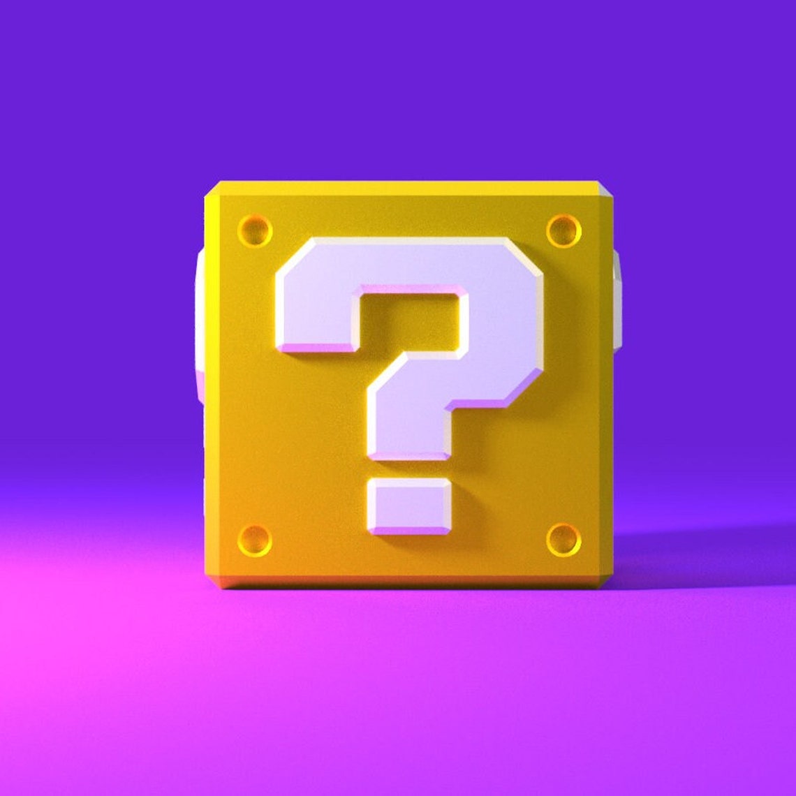 Mystery Box - Block Prop - Tissue Box Decoration - [3D PRINT FILES] - Etsy
