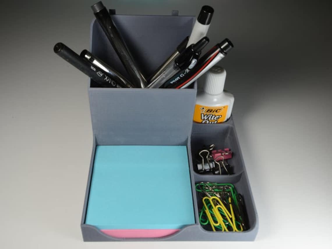 Desk Organizer 3D Printed | Etsy