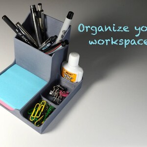Desk Organizer 3d Printed - Etsy