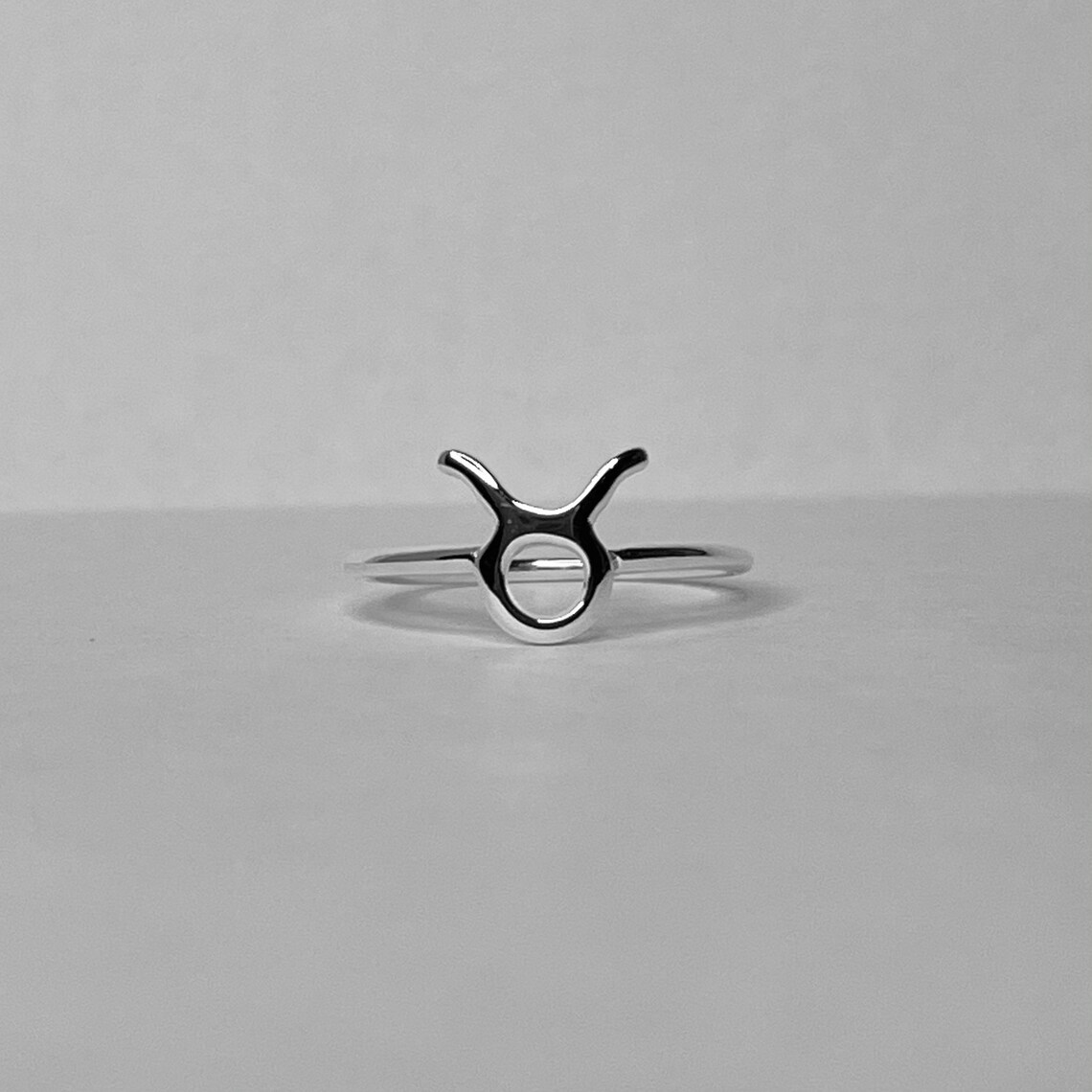 Sterling Silver Taurus Ring, Zodiac Ring, Astrology Ring, Horoscope ...