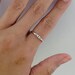 Sterling Silver Thin Cross With Angel Wings Band Ring, Cross Ring ...