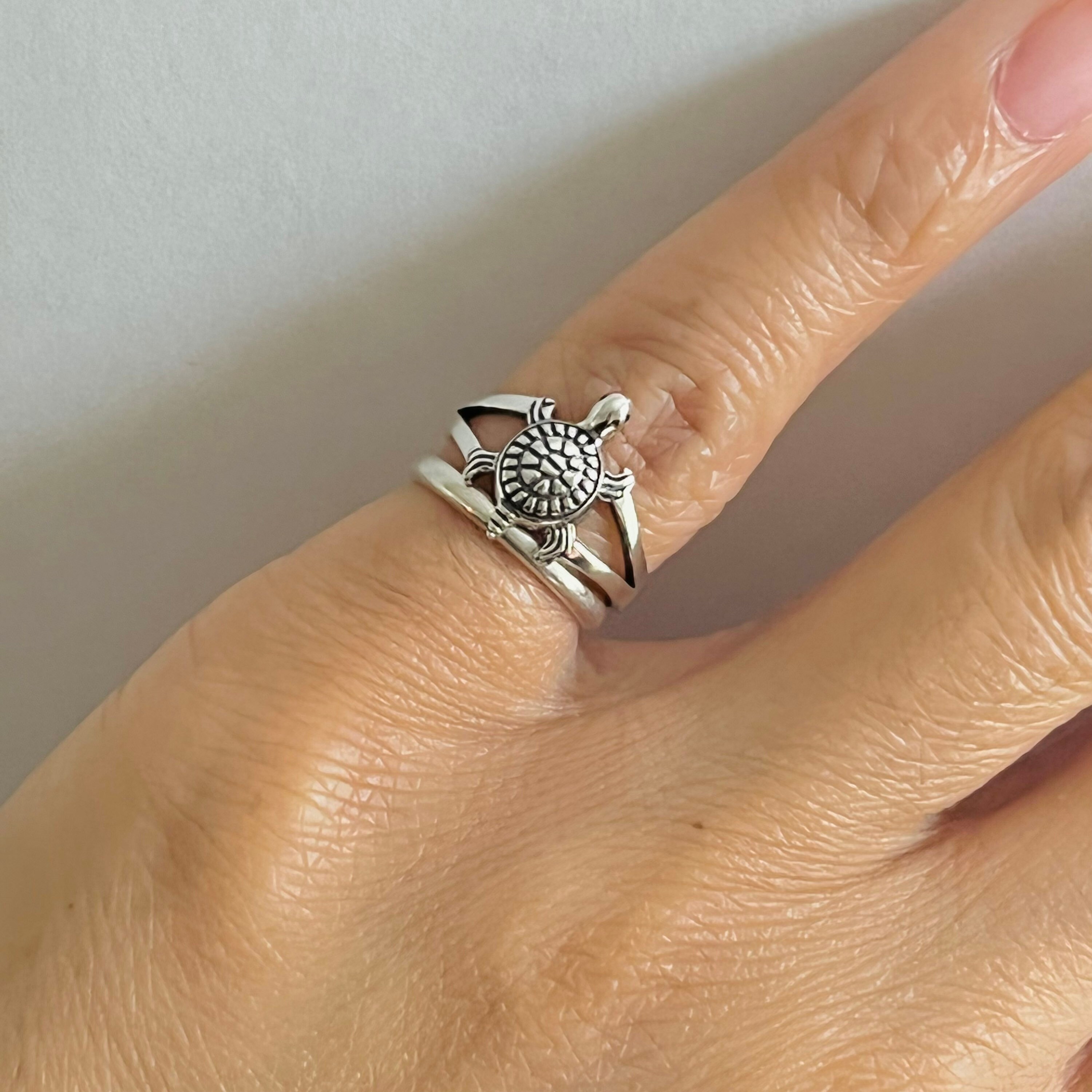 Sterling Sliver Turtle Toe Ring, Turtle Ring, Turtle Midi Ring, Silver ...
