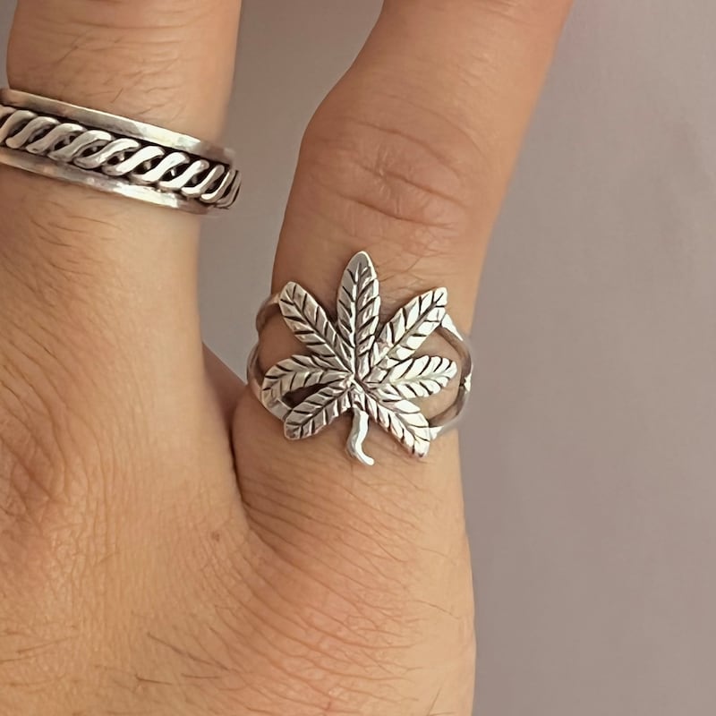 Cannabis ring - Etsy.de