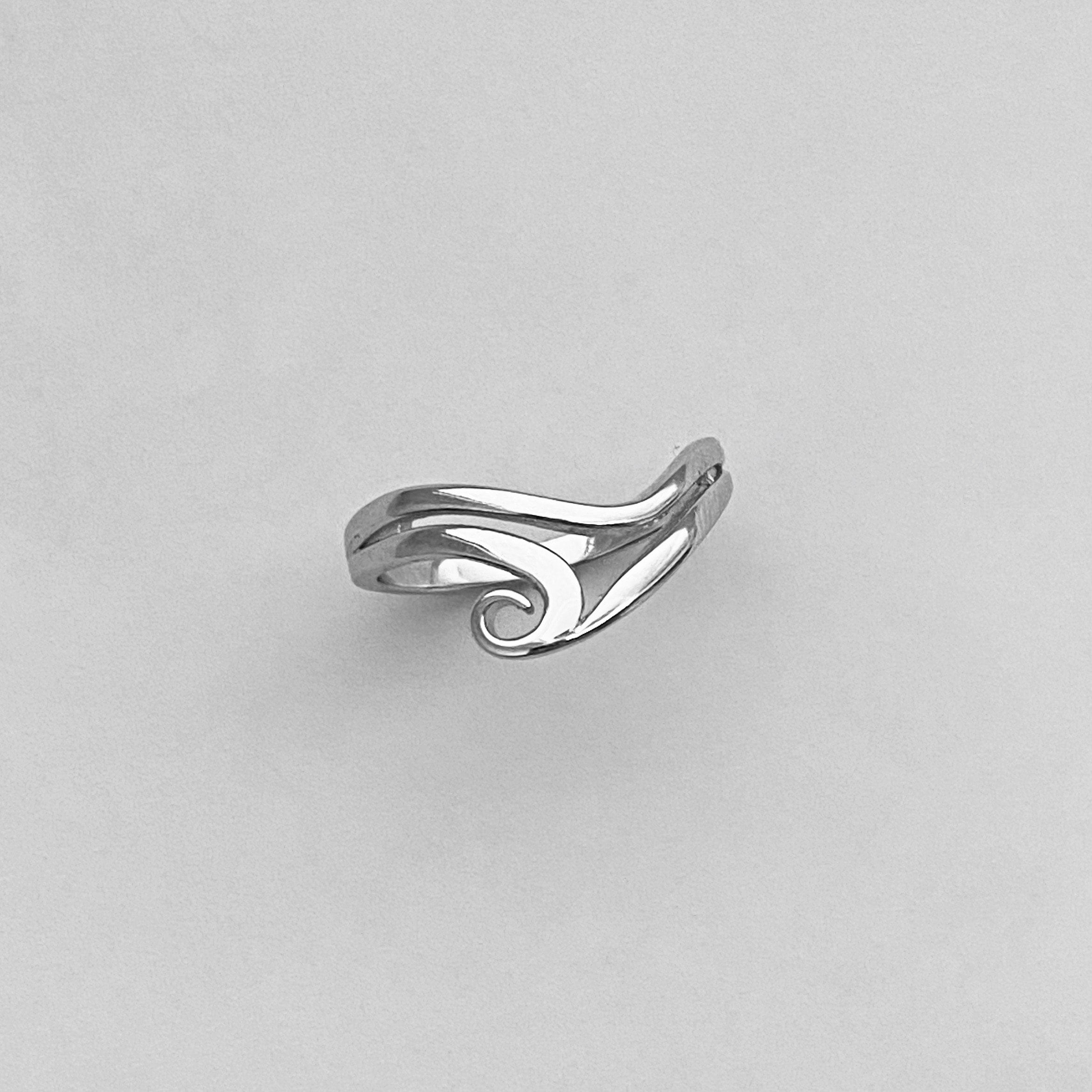Sterling Silver Wave Ring, Ocean Ring, Silver Ring, Silver Wave Ring ...