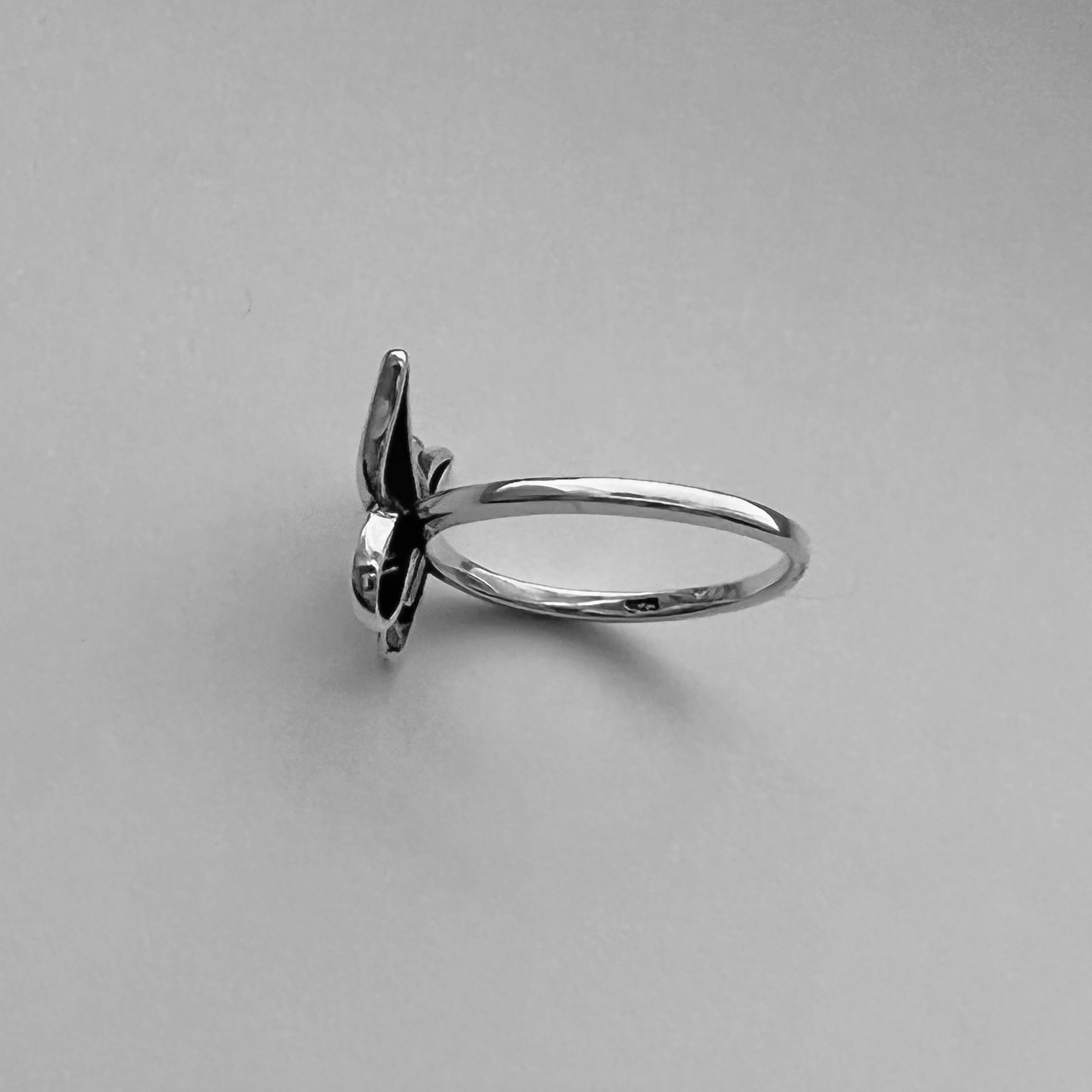 Sterling Silver Butterfly Ring, Silver Butterfly Ring, Silver Ring ...
