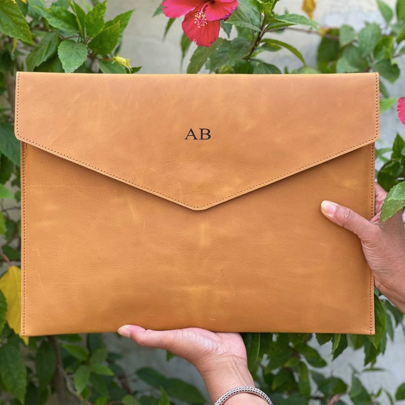 Leather Laptop Case - Etsy