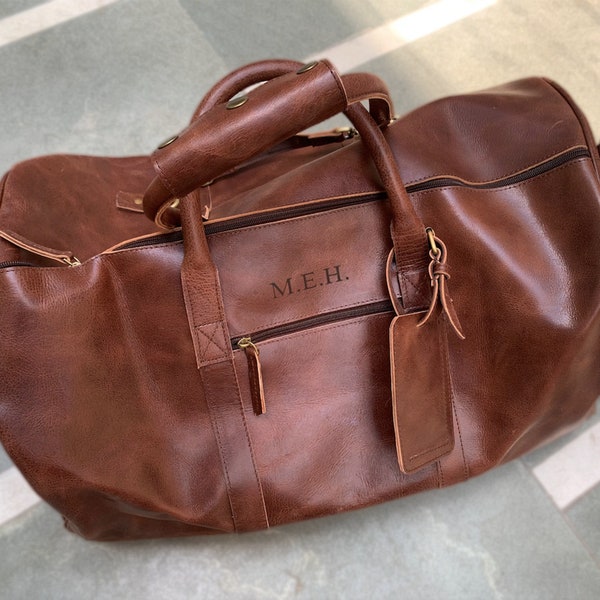 Monogrammed Weekender Bag - Etsy