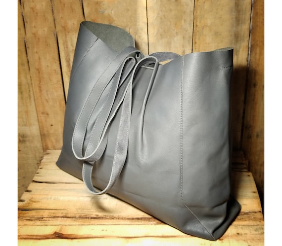 Leather Large Tote Bag Oversized Extra Large Laptop Tote for | Etsy