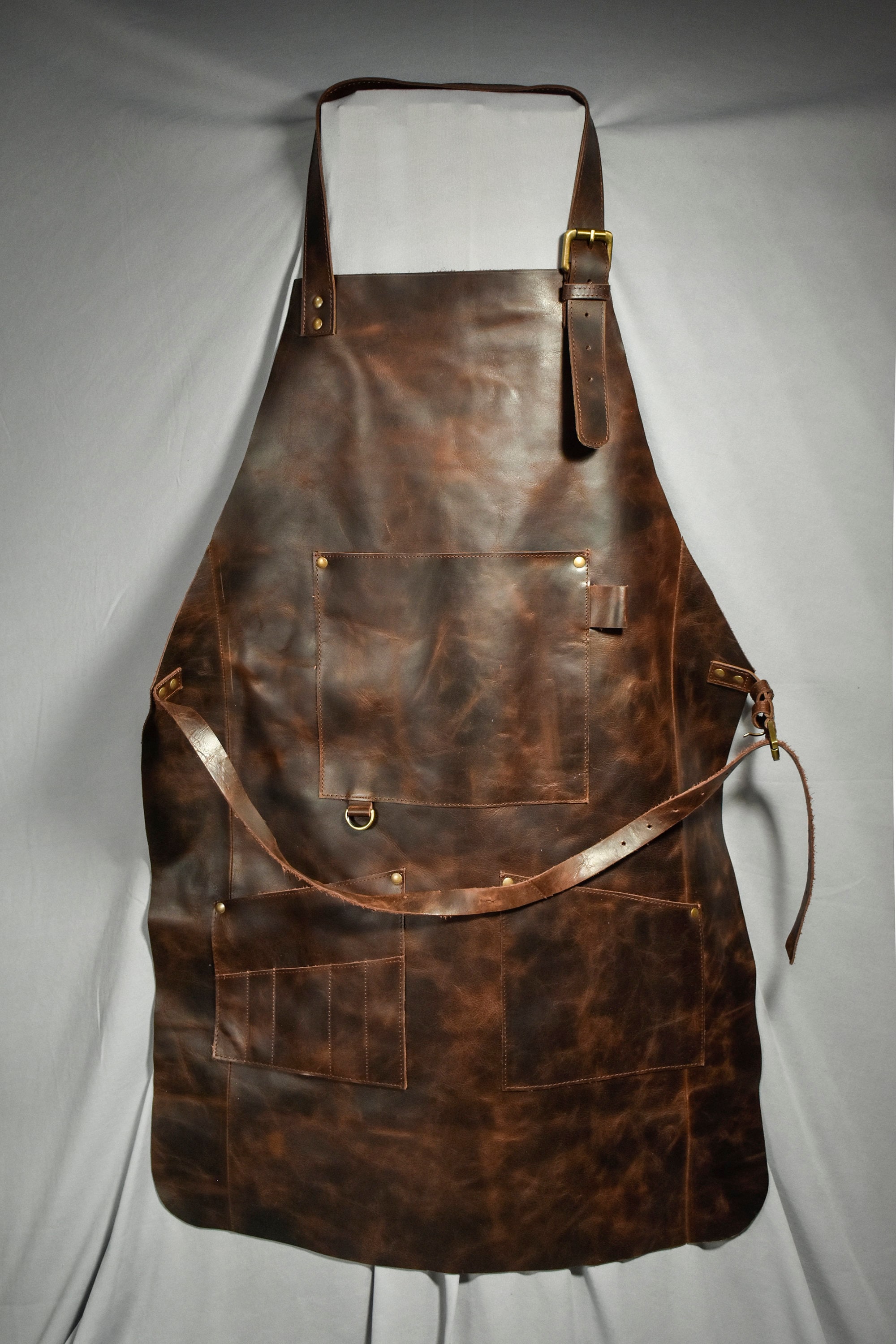 Leather Apron Bartender Apron Full Grain Leather Birthday - Etsy