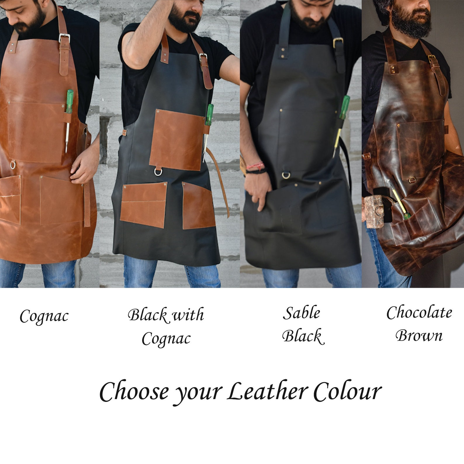 Blacksmith Apron Leather Apron for Men Gift Woodwork Apron - Etsy