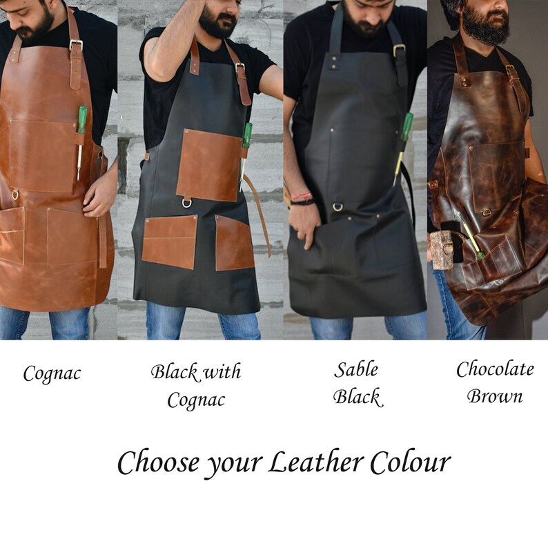 Blacksmith Apron Leather Apron for Men Gift Woodwork Apron - Etsy